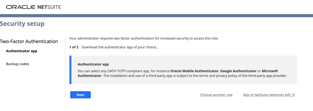 What You Need To Know About NetSuite Two-Factor Authentication » TAC ...