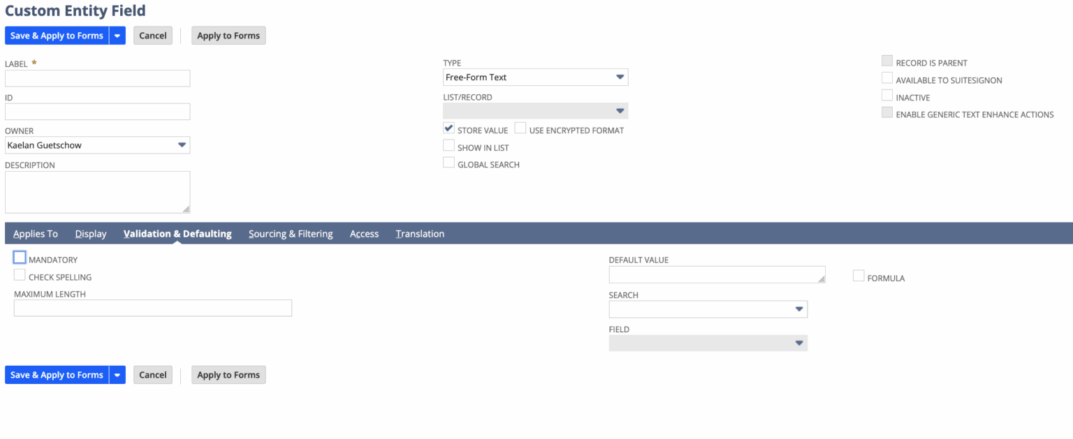Unlock The Full Power Of NetSuite With Custom Fields » TAC Solutions Group